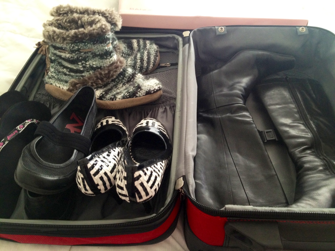 Packing Shoes for a Trip | Reader Writer Traveler
